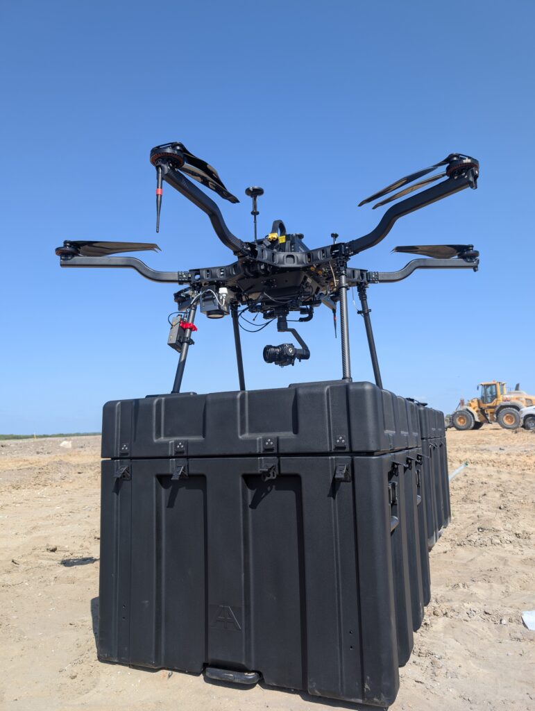 Demonstrations & Events - Heavy Lift Drones | UAV UAS | Harris Aerial